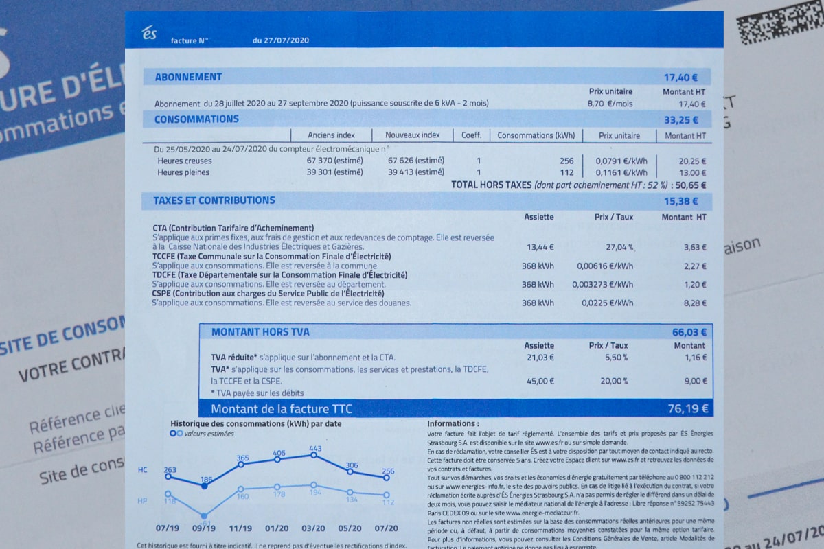Comprendre votre facture EDF